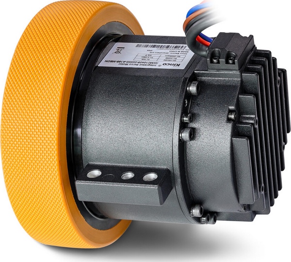 Integrated motor wheel for AGV / AMR (165mm diameter wheel) | Soprolec